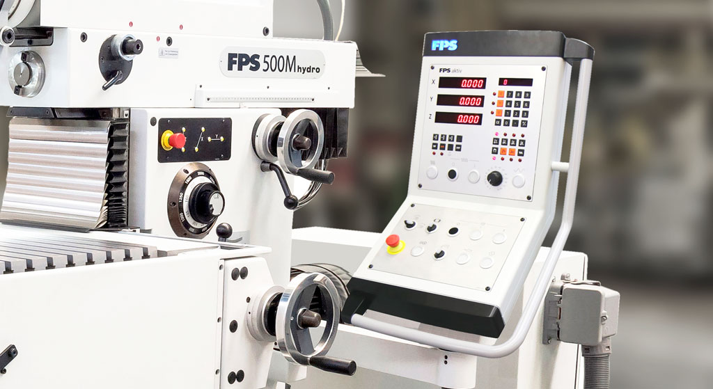 The manual machine tools from FPS with digital display